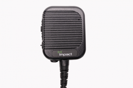 Military Grade Two-Way Radio Emergency Button Speaker Mic, IP67 ...